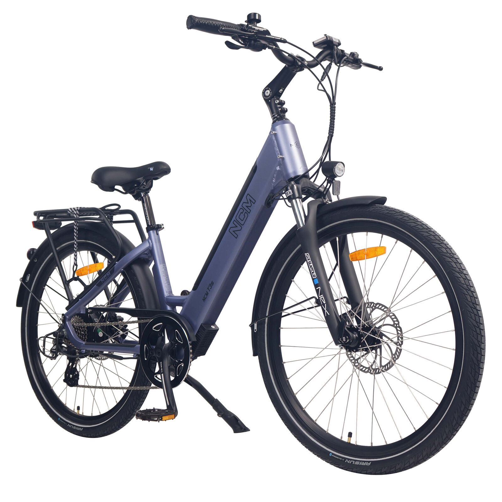 NCM T3s Step-Thru Trekking E-Bike, 300W, 48V 12Ah 576Wh Battery